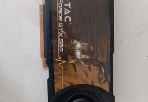 Видеокарта GTX 580 Zotac 3GB Торг уместен