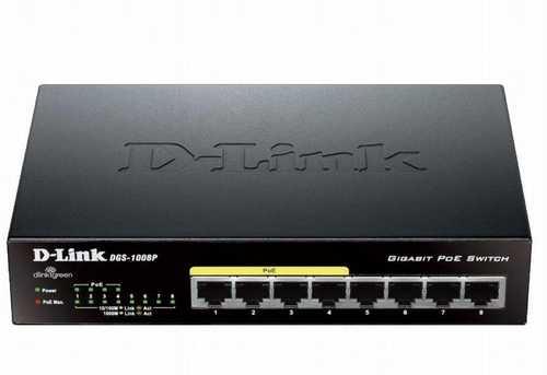 Коммутатор D-link DES-1008P 110816