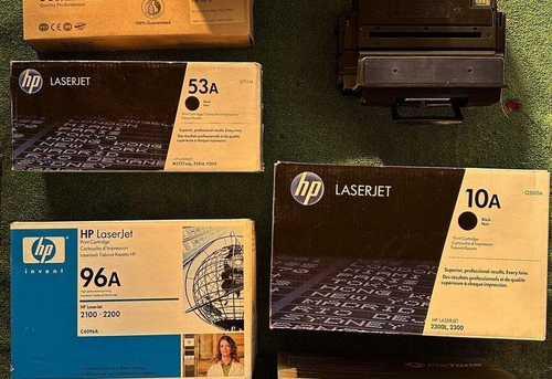 Картридж HP laser jet новые