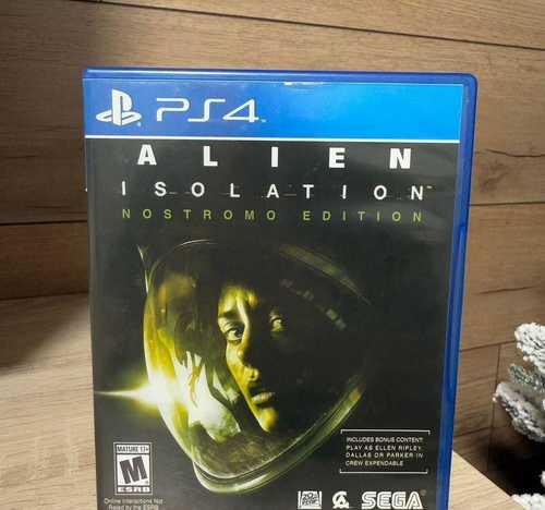 Alien isolation ps4 диск