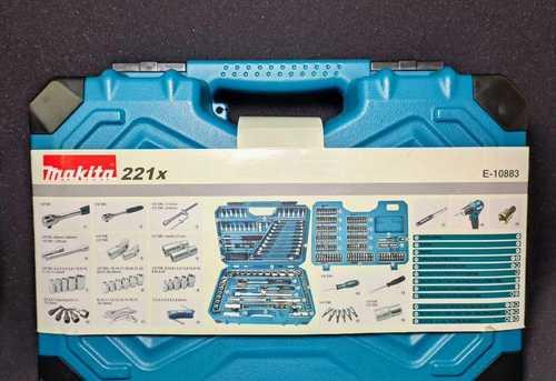 Набор инструментов Makita 221x E-10883 новые