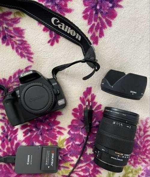 Зеркальный фотоаппарат Canon 400D Kit