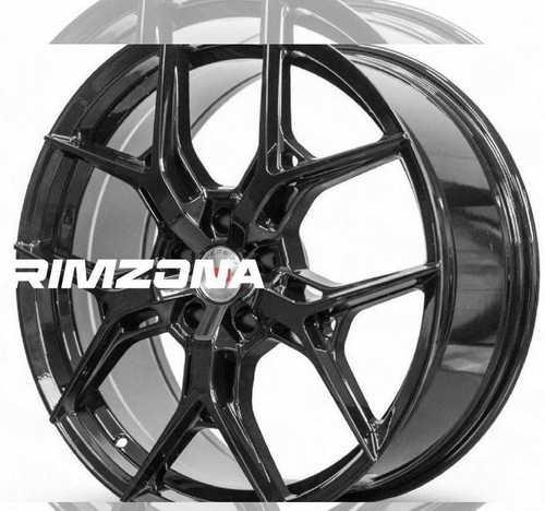 Литые диски в стиле vossen R20 5x120 ave. Примерка