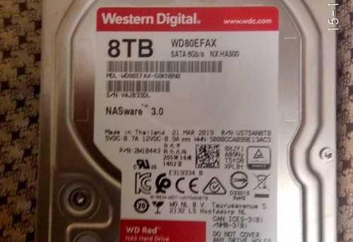 WD RED 8 тб