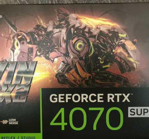 Видеокарта Inno3D GeForce RTX 4070 Super Twin