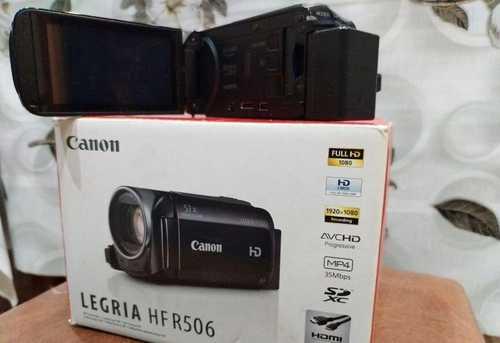 Видеокамера canon legria HD R506