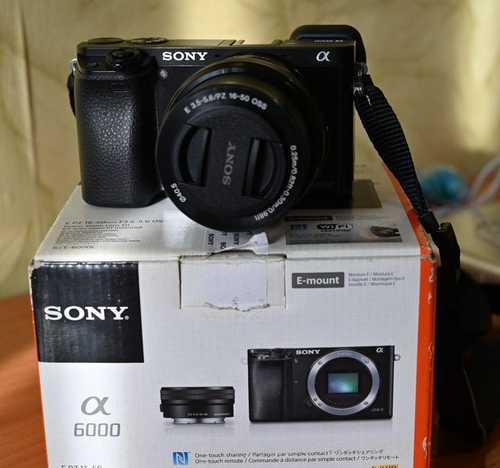 Sony Alpha ilce-6000 Kit E PZ 16-50mm F/3.5-5.6 OS