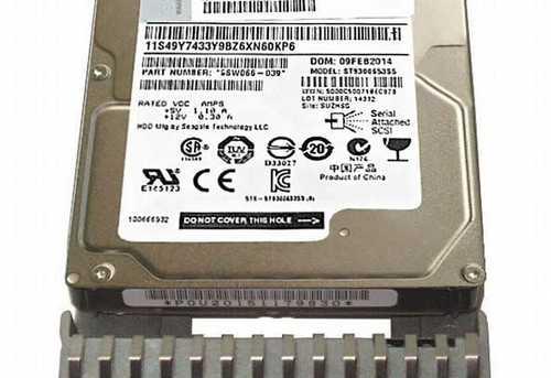 Жесткий диск IBM 43X0855 73Gb SAS 2,5" HDD