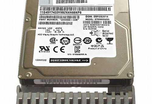 Жесткий диск IBM 43X0855 73Gb SAS 2,5" HDD