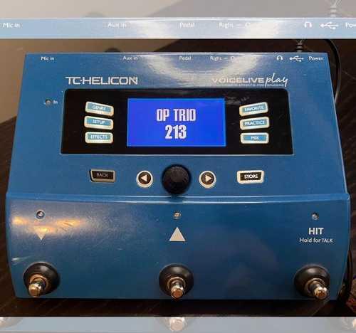 TC helicon voicelive play - вокальный процессор