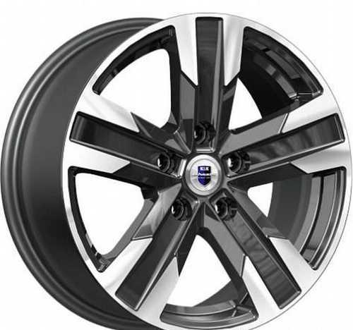 Диски K&K Висмут 7x16 5*110 ET45 DIA67.1 Алмаз черный Литой