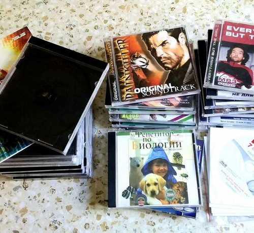 Диски. CD, DVD. Боксы, конверты для дисков