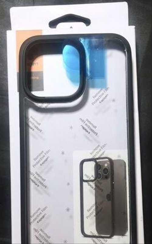 Чехол spigen iPhone 14 Pro Max. Ultra Hybrid Black
