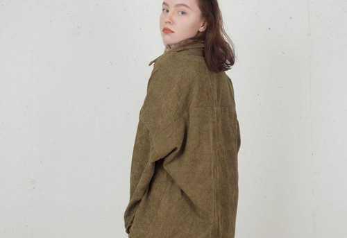 Вельветовая рубашка oversize