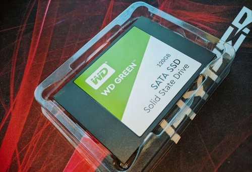 SSD/Sata Накопитель: 120 гб "2.5" WD Green