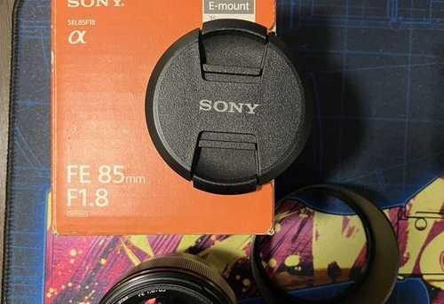 Объектив Sony 85мм F/1.8