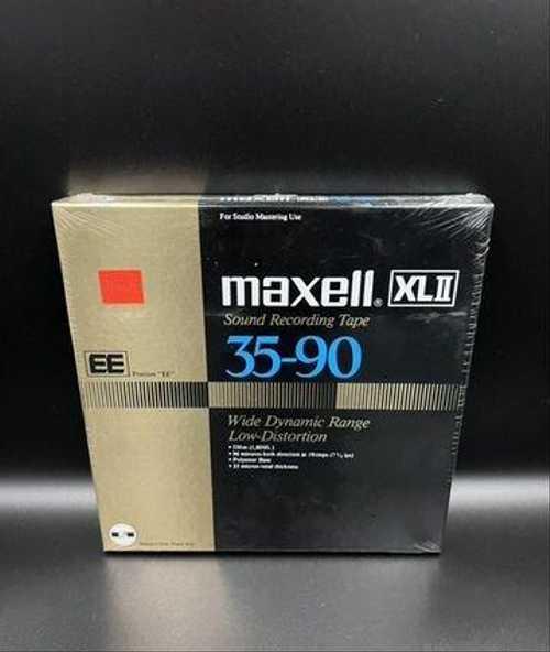 Maxell xlii35-90EE запечатанная катушка с плёнкой