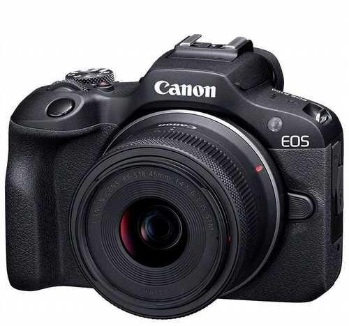 Беззеркальный фотоаппарат Canon EOS R100 Kit 18-45mm IS STM