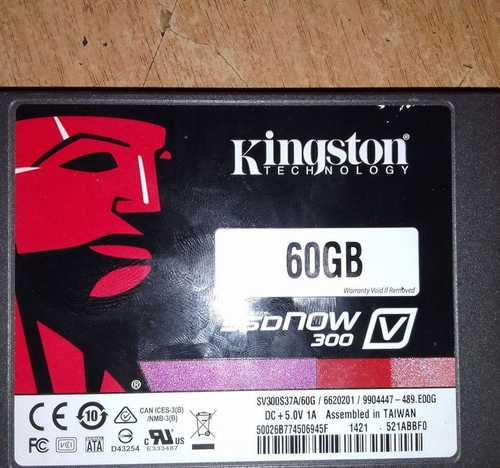 Ssd kingston 60gb