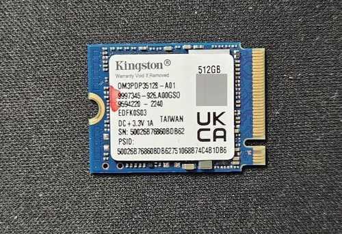 SSD m2 512gb 2230 Kingston Steam Deck Oled