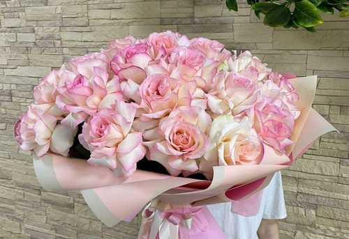 Букет цветов из крупной французской розы, доставка
