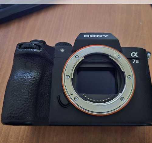 Цифровой фотоаппарат sony a7 iii