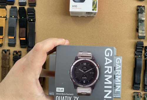 Garmin quatix 7x solar на браслете,рф,яхтинг,Спб