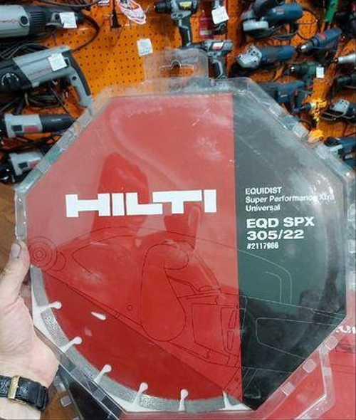 Диск алмазный отрезной hilti EQD SPX 305х3,2х22,23