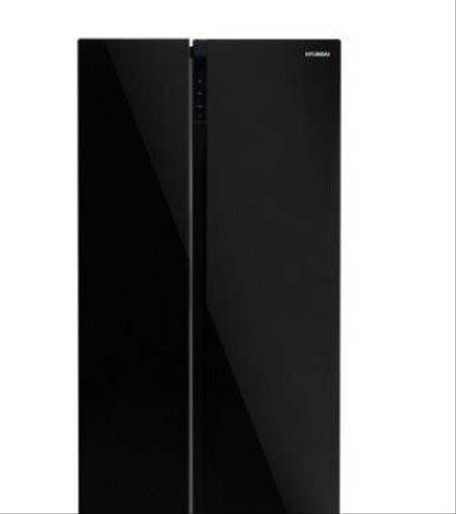 Холодильник Hyundai CS 5003 F (черная сталь) Новый