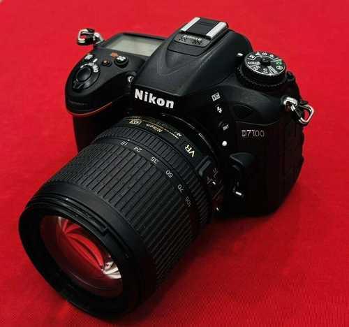 Nikon d7100 kit 18-105mm