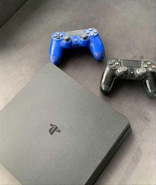 Sony Playstation 4 slim 1 tb + 57 игр