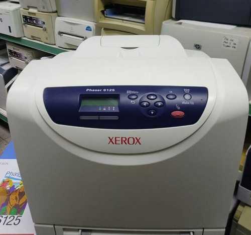 Цветной лазерный принтер Xerox phaser 6125
