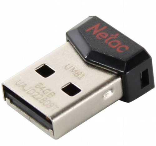 USB Flash накопитель 64GB Netac UM81 (#365237