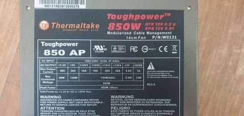 Блок питания Thermaltake ToughPower 850W