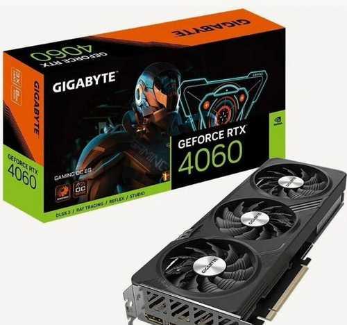 Видеокарта Gigabyte RTX4060 gaming 8GB