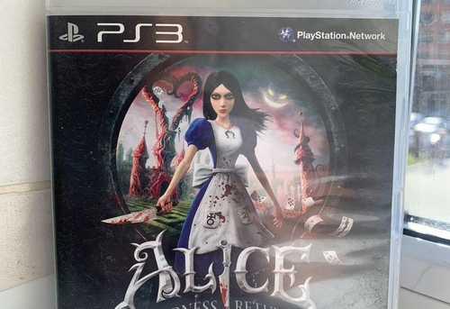 Alice Madness Returns Playstation 3