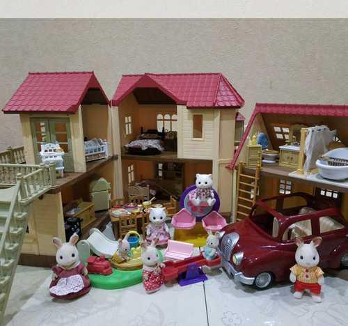 Sylvanian families сильвания фемели домики