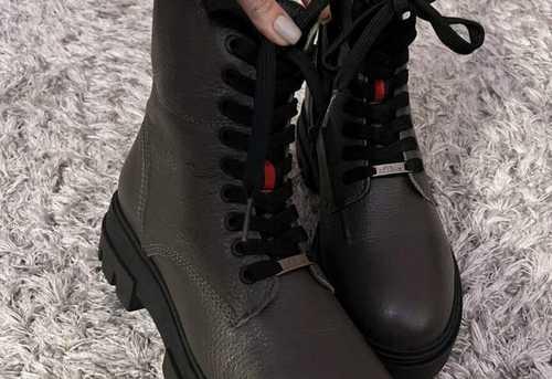 Женские осенние кожаные ботинки S.oliver 39р