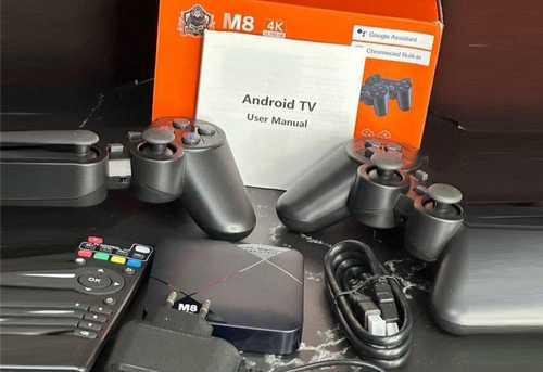 Игровая приставка Android TV M8 mini