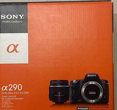 Цифровая камера Sony Alpha dslr-A290L