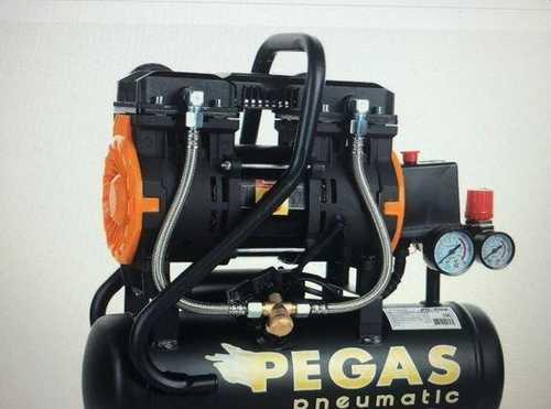 Бесшумный компрессор pegas pneumatic PG-602 проф