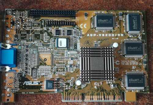 3Dfx Voodoo Banshee asus AGP-V3200 8 мб sgram