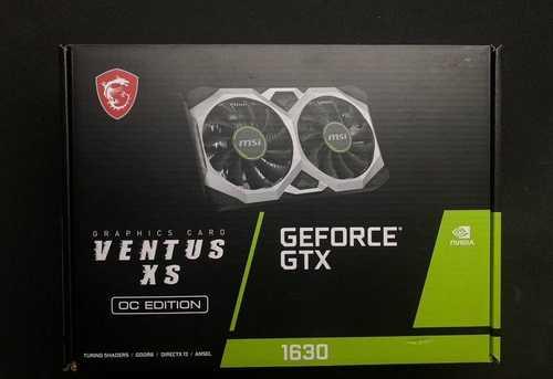Видеокарта MSI GeForce GTX 1630 ventus XS