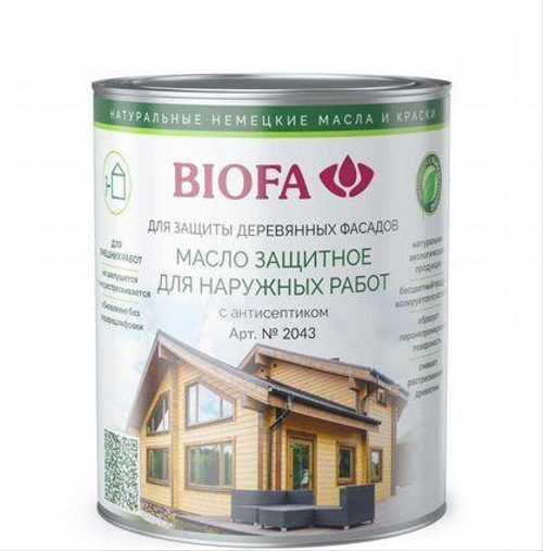 Масло защитное для наружных работ 2043 Biofa 1л