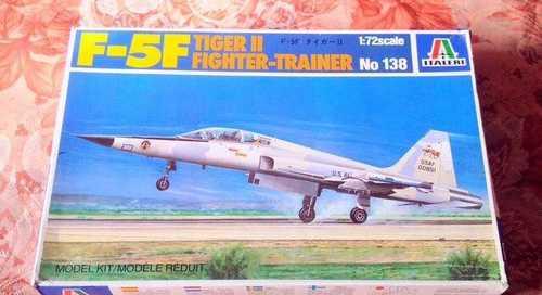 Сборная модель самолета F-5F Tiger II от Italeri