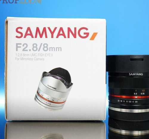 Объектив Samyang 8mm f2.8 UMC Fish-eye II Sony E