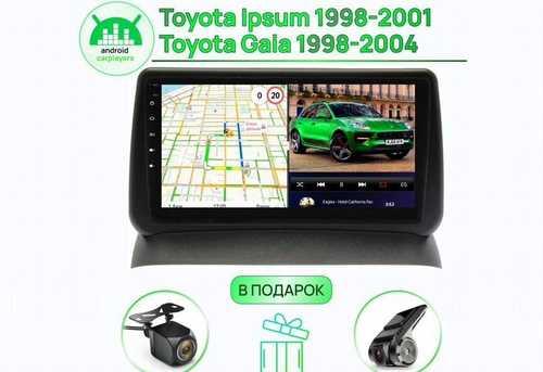 Магнитола 2.16 Toyota Gaia 1998-2004 Андроид