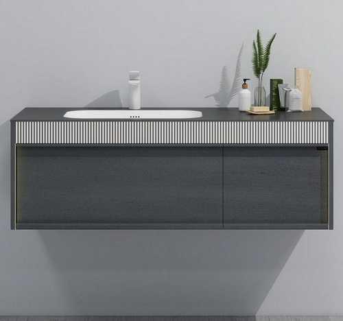 Тумба с раковиной Black & White U950.1200