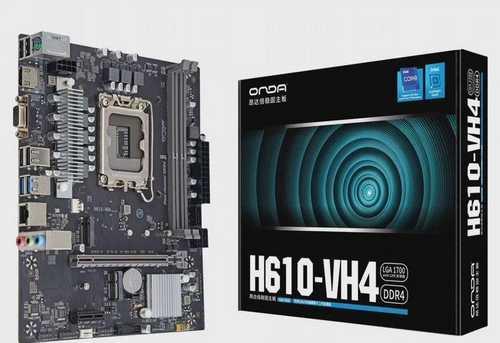 Материнская плата Onda H610-VH4-B Intel DDR4 LGA17