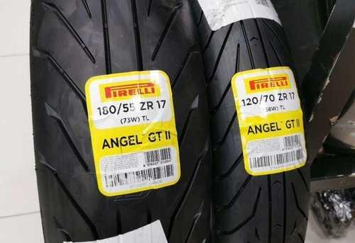 Мотошины Pirelli Angel GT2 120/70-17 и 190/55-17
